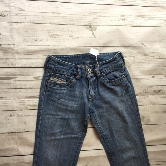 Diesel | Jeans | Diesel Distressed Denim Division Jeans Size 27 | Poshmark